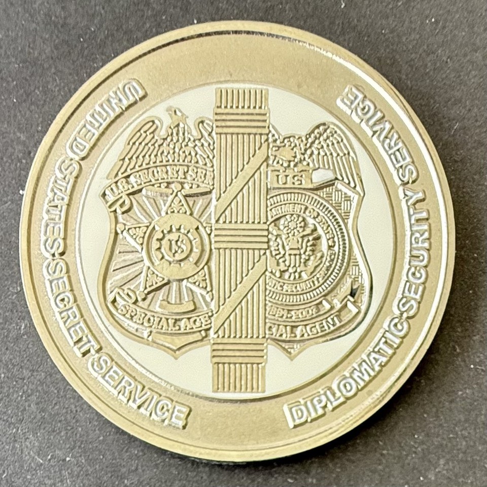 USSS DSS Hillary Clinton Protective Division Challenge Coin | eBay