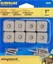 9240 1inch Square Adhesive Slide Glide Furniture Sliders 8pack ...