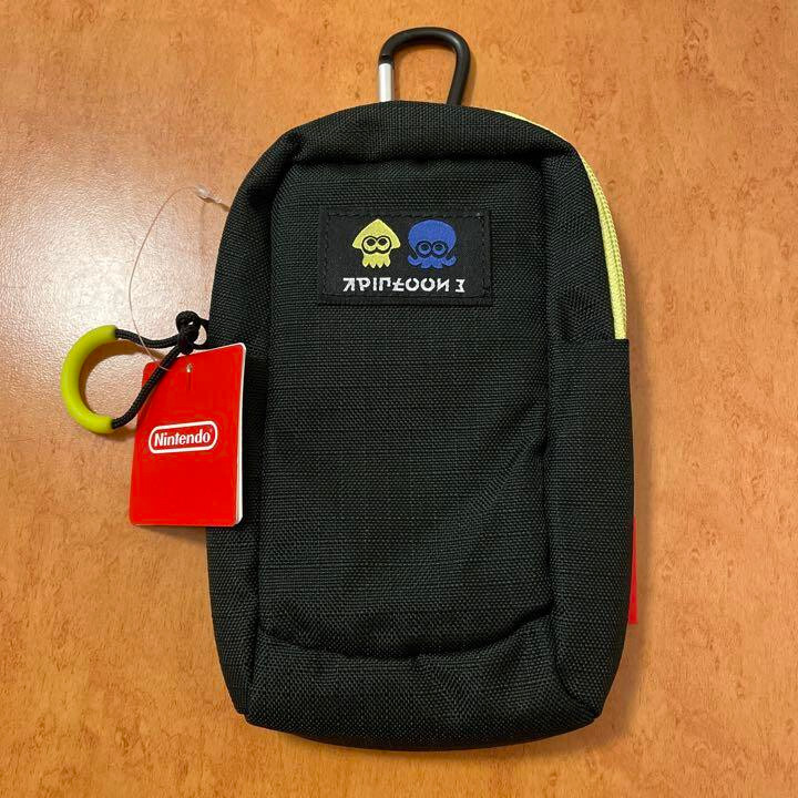 UGX Splatoon 3 Pouch with Carabiner Nintendo-Store | eBay