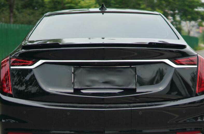Fit For Cadillac CT6 2019 2020 ABS Carbon Fiber Rear Tail Trunk Spoiler ...