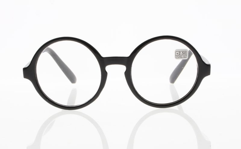 Black Oversized Big Large Round Reading Glasses Readers +1.00 ~ +4.00 ...
