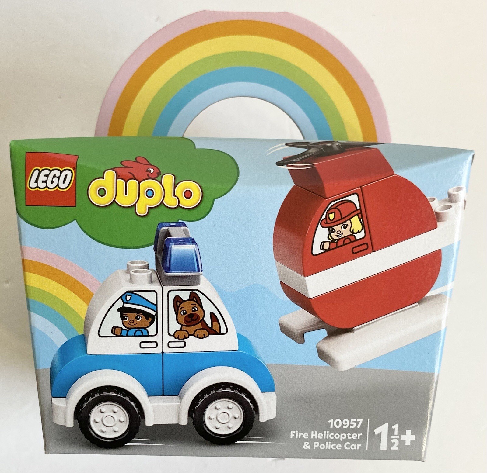 LEGO DUPLO My First: Fire Helicopter & Police Car (10957) for sale ...