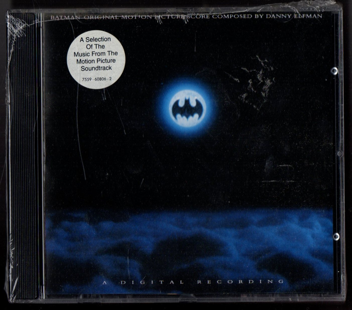 Batman [Original Motion Picture Score] by Danny Elfman (CD, Aug-1989 ...