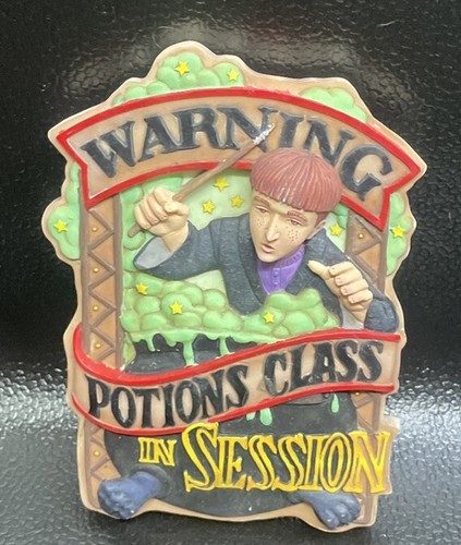 Retro Ron Weasley Wall Plaque Harry Potter Quidditch Enesco Vintage ...