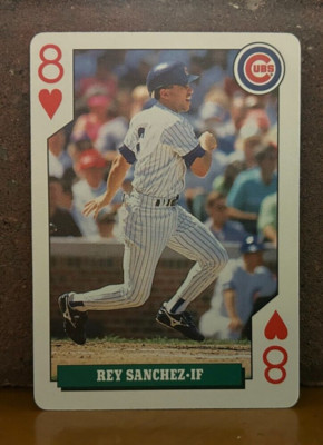 BASEBALL CARD NEW FRESH FROM PACK BICYCLE 1992 ROOKIES REY SANCHEZ CUBS | eBay
