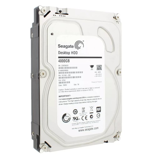 Seagate ST4000DM000 4TB 3.5" 5980RPM SATA Internal Desktop NAS CCTV DVR ...
