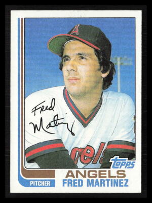 Fred Martinez 1982 Topps #659 California Angels | eBay