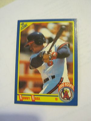 1990 Score #604 Bobby Rose Rookie Baseball Card, (EB1-34) | eBay