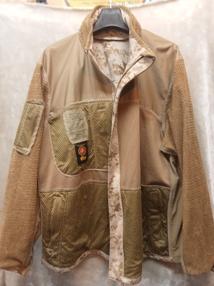USMC Apecs Cdj 180s Cold Weather Desert Marpat Combat Jacket Seal - X ...