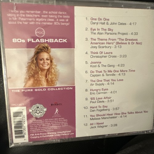 80's Flashback (The Pure Gold Collection) - PGC Hits - (CD, 2005) | eBay
