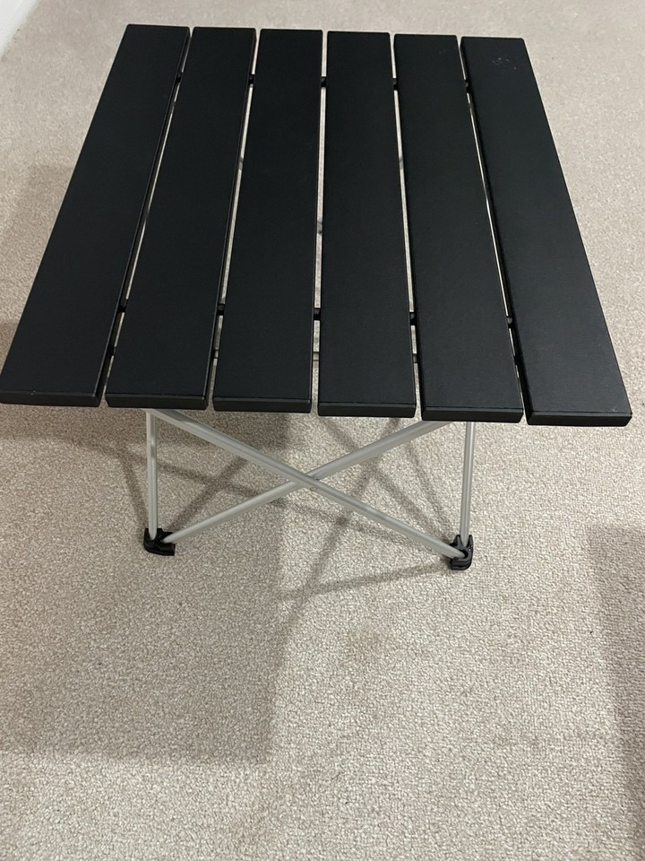 Folding Camping Table Aluminium Frame. Portable Outdoor Picnic,Compact ...