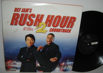 RUSH HOUR 2 LP 2001 Def Jam Ludacris Slick Rick Redman Jill Scott LL ...