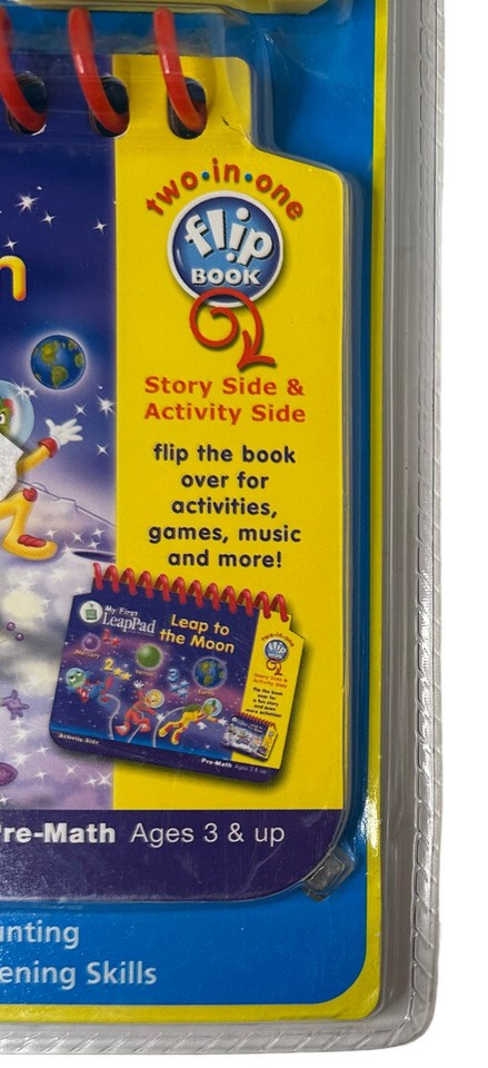 Leap Frog My First LeapPad Leap to the Moon Book & Cartridge NEW Ages 3 ...