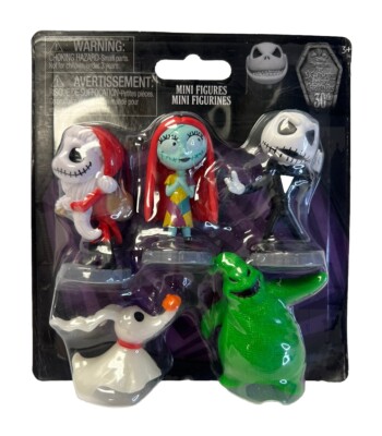 Nightmare Before Christmas 2.5 Inch Mini Figures 5 Pack 30th ...