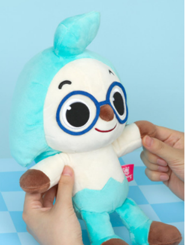 NEW Pinkfong Hogi Plush Doll 30cm Soft Cute Baby Kids Korean Animation ...