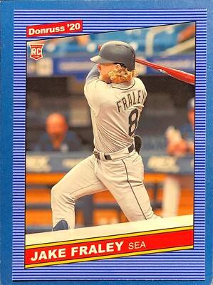Jake Fraley ~ 2020 Panini Donruss ~ Blue Retro Rookie RC #246 | eBay