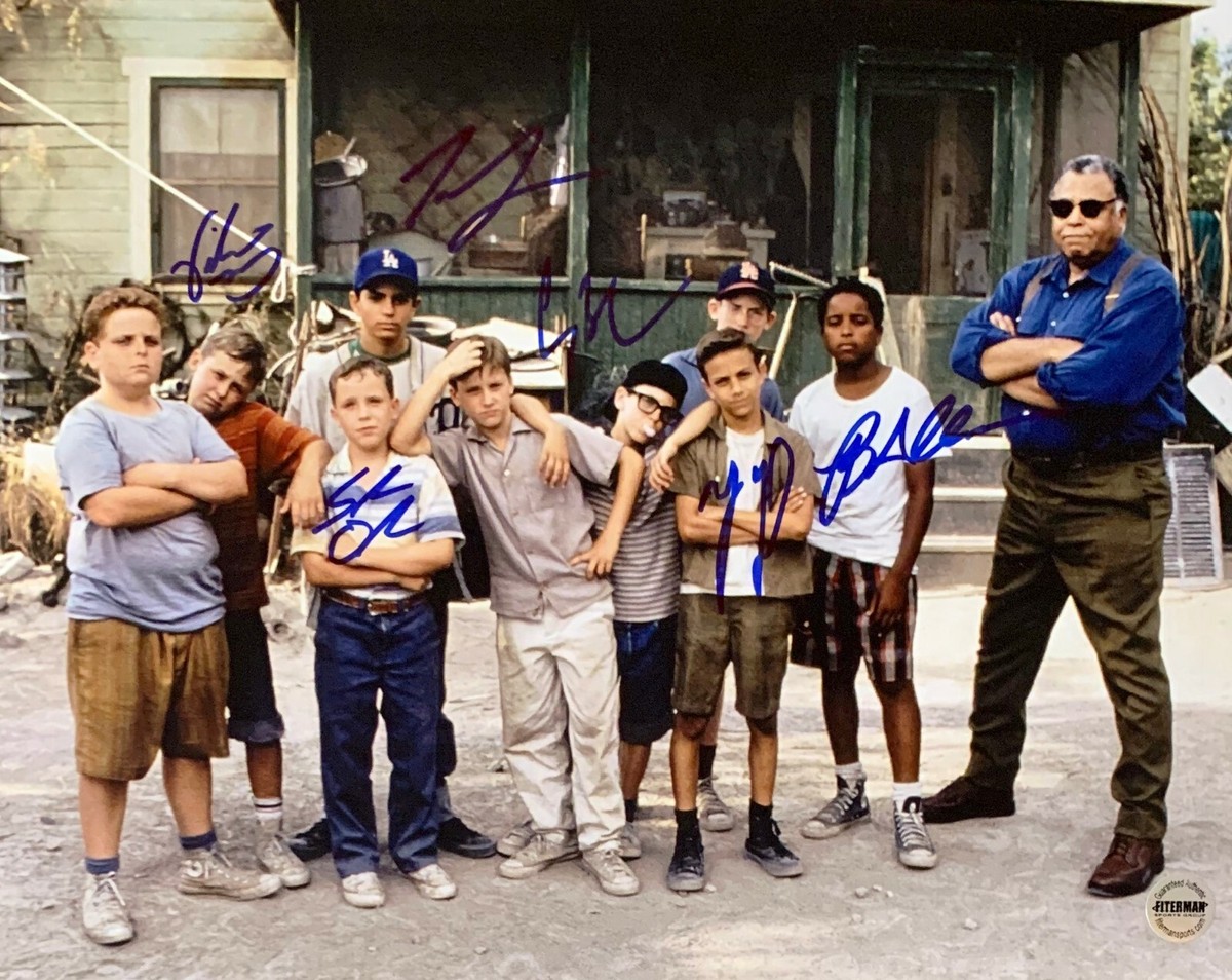 Yaya Sandlot Now THE SANDLOT SIGNED 16X20 PHOTO SQUINTS YEAH YEAH
