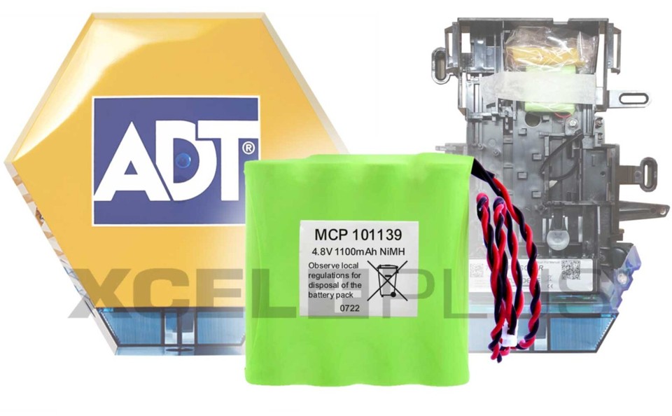 Siren Battery Pack for ADT Dummy Bell Box - Decoy Solar Live LED ...