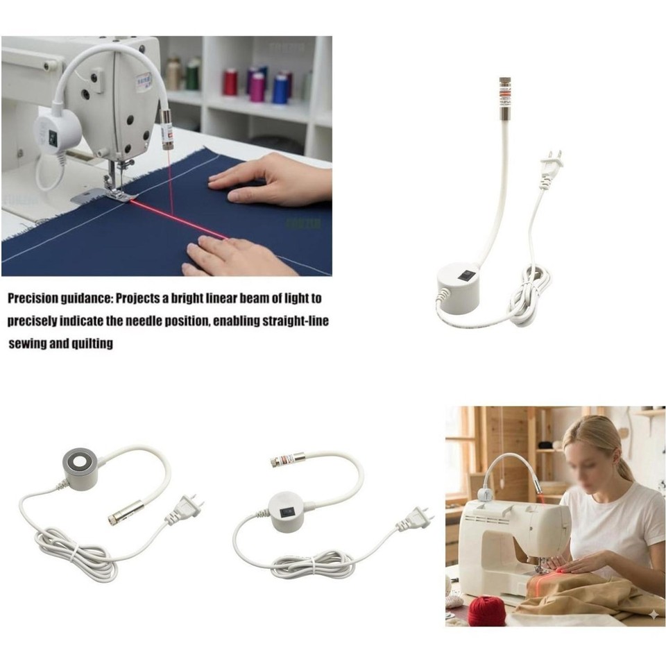 Magnetic Quilt Light Needle Position Indicator Zipper Installation Aid ...