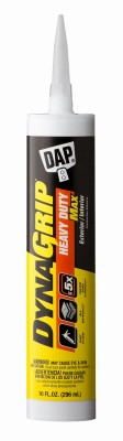 12 Pack DynaGrip Heavy Duty Max Construction Adhesive, White, 10-oz ...