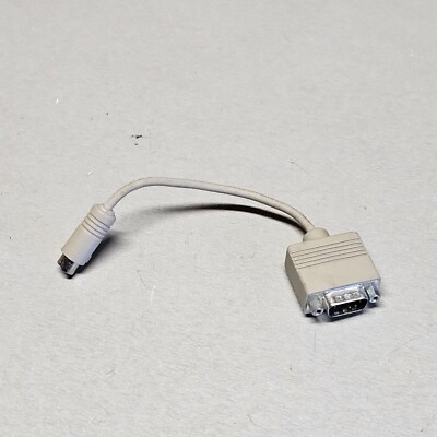 5in PS2 MALE to DB9 MALE Serial Port Adapter Cable - Beige | eBay