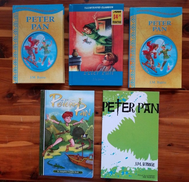Lot 9 picture & chapter books - Peter Pan, classroom guided reading ...