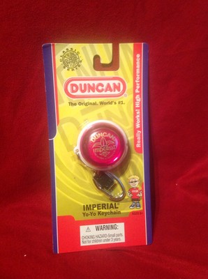 Duncan Classic Keychain Yo-yo RED Imperial new in package FREE U.S ...