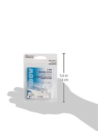 Defender Security S 4600 Sliding Vinyl Window Vent Stop 21/4 In. Hole ...