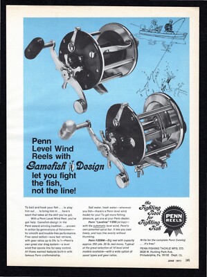 Advertisements - Penn Fishing Reels