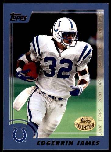 2000 TOPPS COLLECTION EDGERRIN JAMES INDIANAPOLIS COLTS #50 | eBay