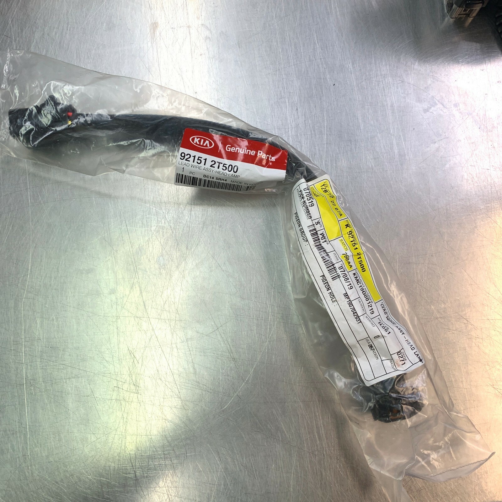 NEW OEM 2014-2015 KIA OPTIMA HEADLAMP WIRE HARNESS (HID OR KOREA BUILT ...