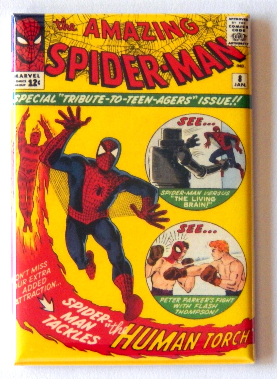 Amazing Spiderman #8 FRIDGE MAGNET comic book | eBay
