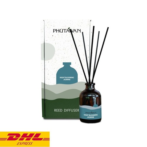 Phutawan Reed Diffuser Night Blooming Jasmine Scent Home Fragrance ...
