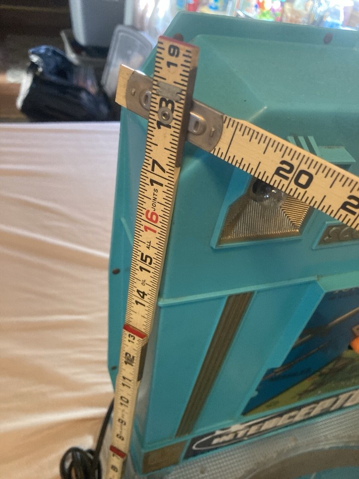 Rare Vintage 1960’s Marx Interceptor Pinball Machine No Legs Works But ...