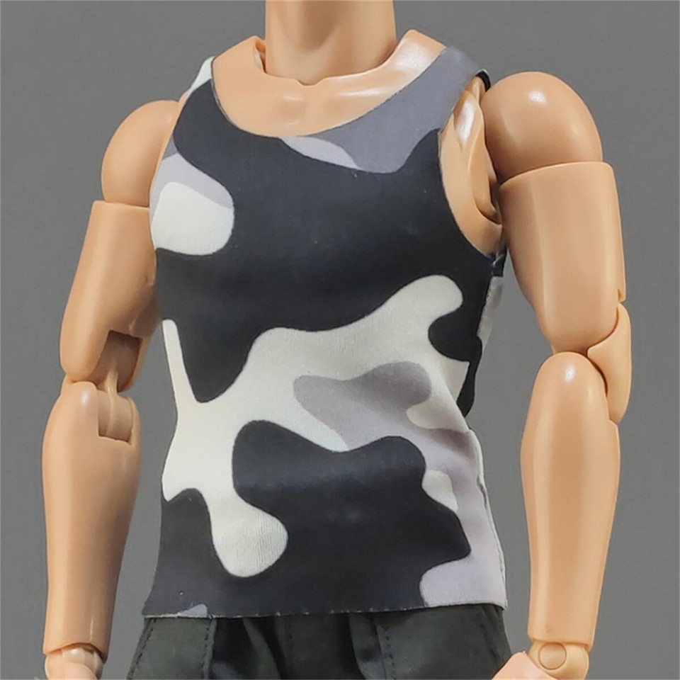 1pc 1/6 Scale Vest Sports Tank Top For 12'' Male Soldier Action Figure ...