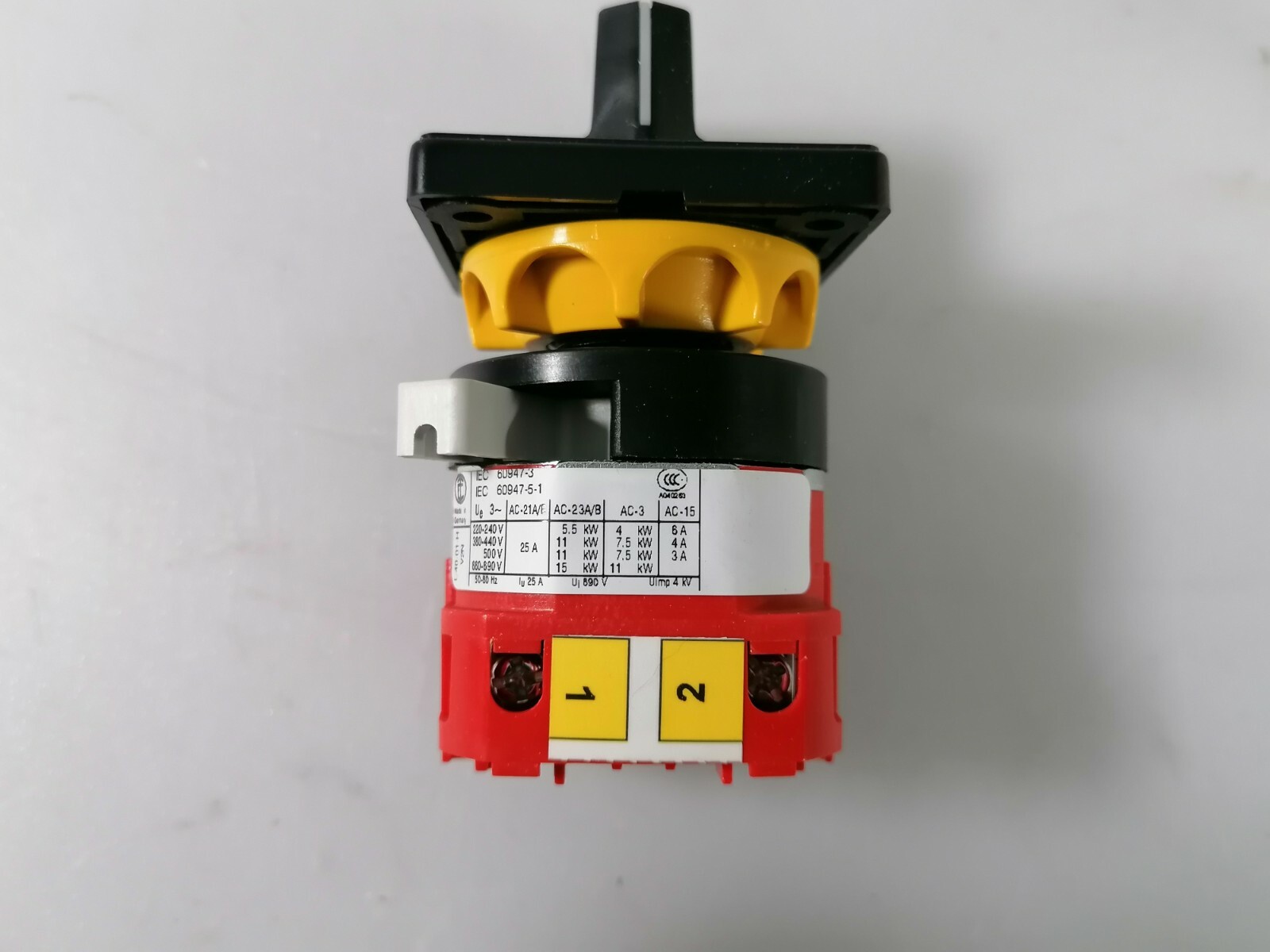 Elektra Drehschalter Steuerschalter V2N KADRII-KZF15-B-SI 142812 ...