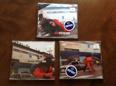 Deus 3 UK CD Single Lot: Instant Street Parts 1 & 2 Sister Dew VG+ to ...