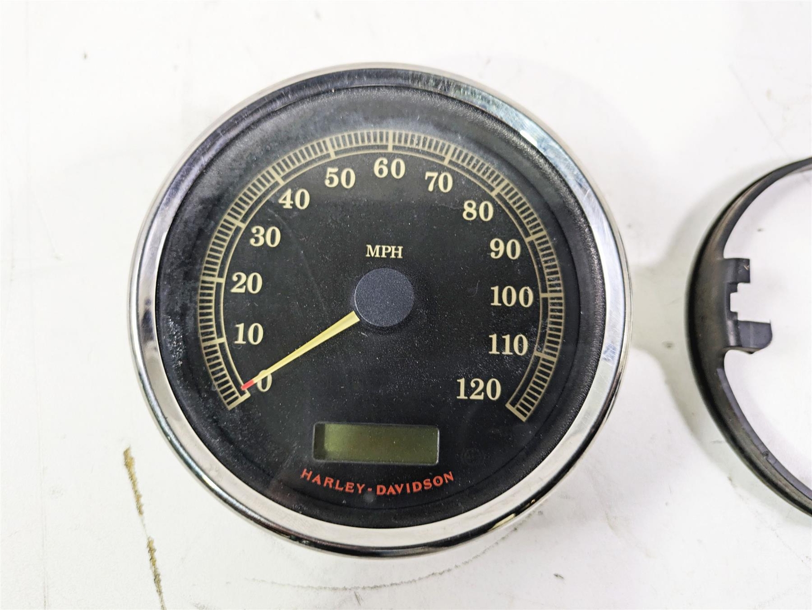 2008 Harley FLSTC 105TH Softail Heritage Speedometer Gauge Instr 27k ...