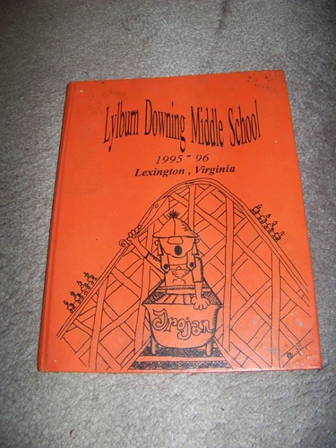 Lylburn Downing Middle School 1995 1996 Lexington VA Kellen Harvey Su ...