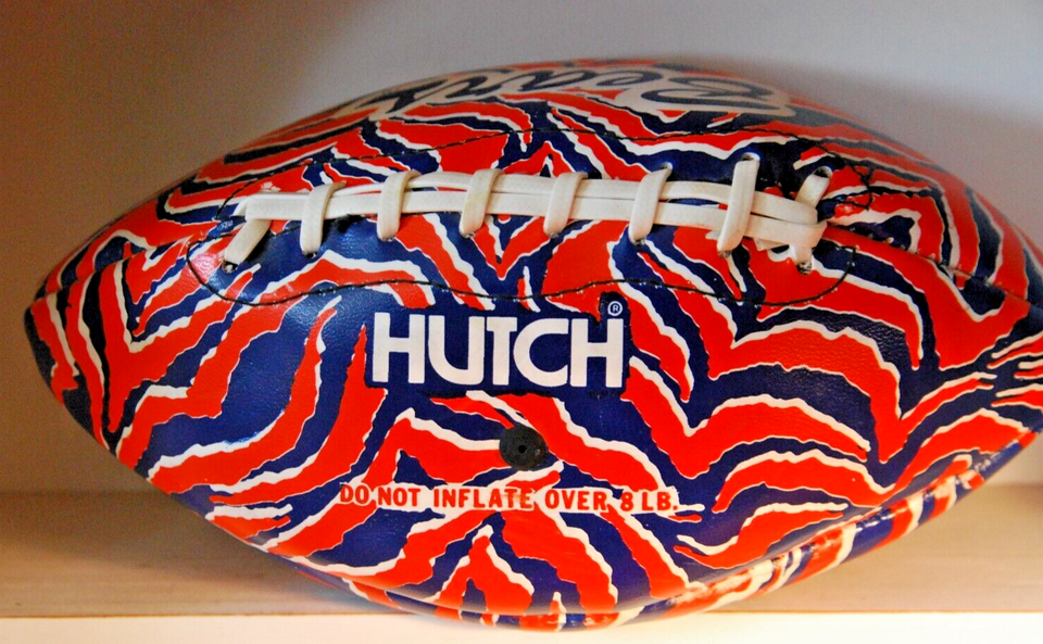 Chicago Bears Football Hutch Zubaz Design Vintage | eBay