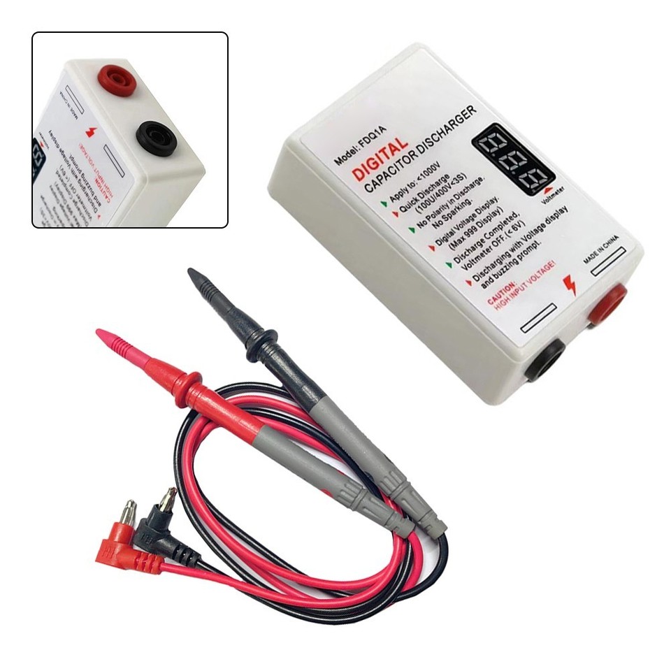 Voltage Discharge Tool 1000V Fast Pen for Safe Capacitor Discharging ...