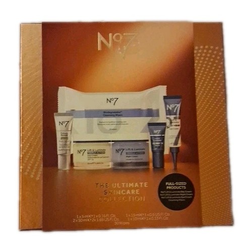 No 7 The Ultimate Skin Care Collection 6 Piece Gift Set Brand New In ...