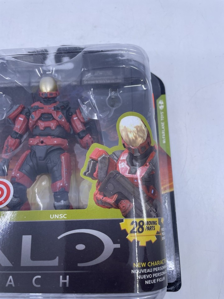 Halo Reach Series 4 Red Spartan EVA McFarlane Toys Figure Target ...