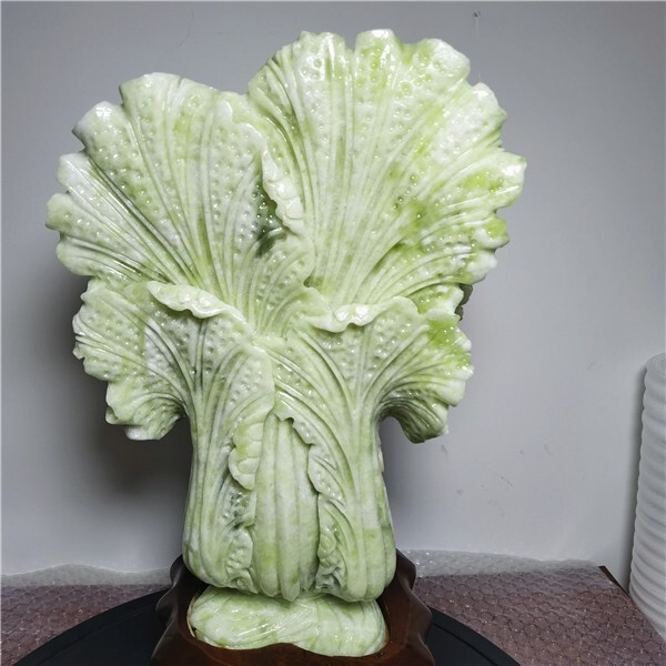 6.15Kg Rare Chinese Natural Xiu Jade Hand Carving Wealth Chinese ...