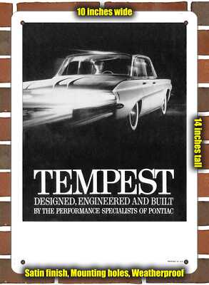 Metal Sign - 1961 Pontiac Tempest (Sign Variant #9) | eBay