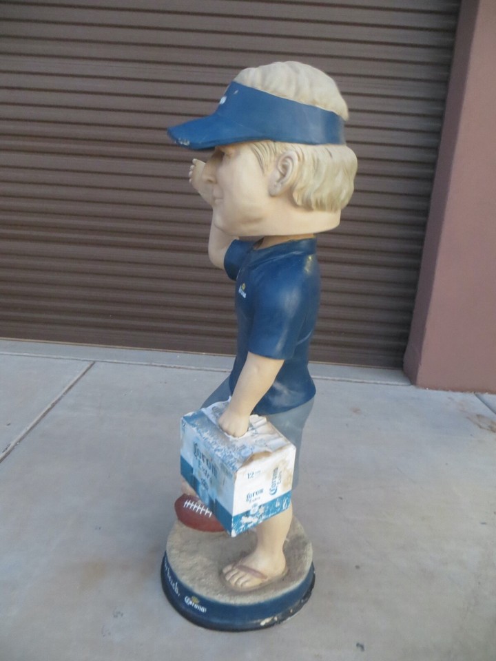 HUGE Jon Gruden Corona Beer Bobble Head Store Display Bobblehead - 4 ...