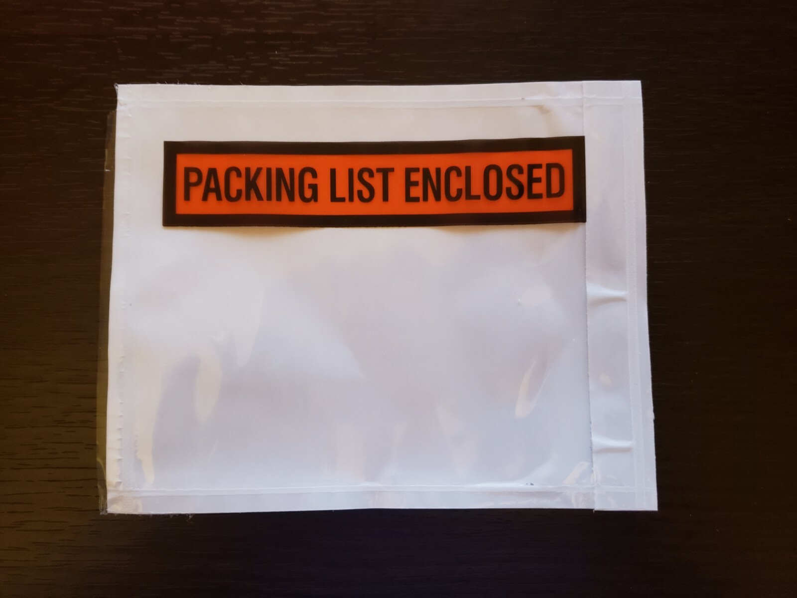 100 - 4.5 x 5.5 Packing List Envelopes Invoice Slip Enclosed Pouch ...