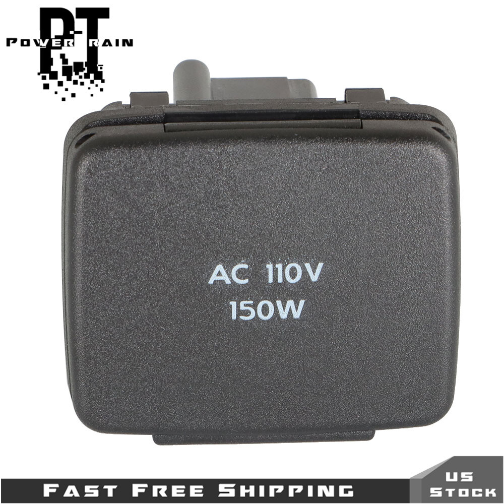 For Ford F-Series Lincoln Center Console Rear AC Power Outlet Socket ...