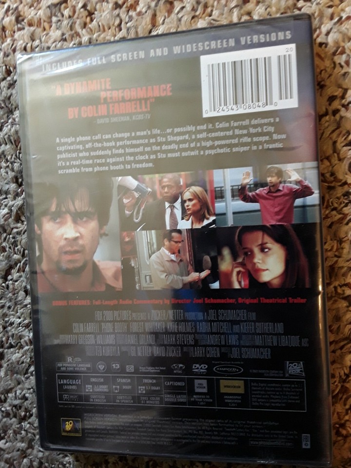 PHONEBOOTH ( DVD ) 24543080480 | eBay