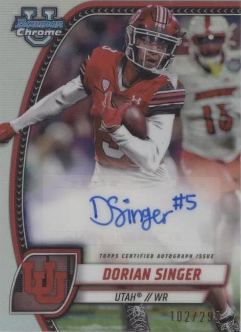 2024 Bowman University Chrome - Chrome Prospect Autographs Dorian ...